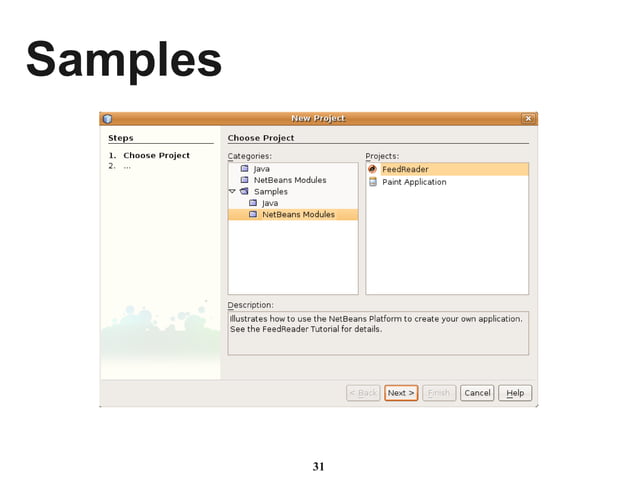 Getting Started with the NetBeans Platform | PPT