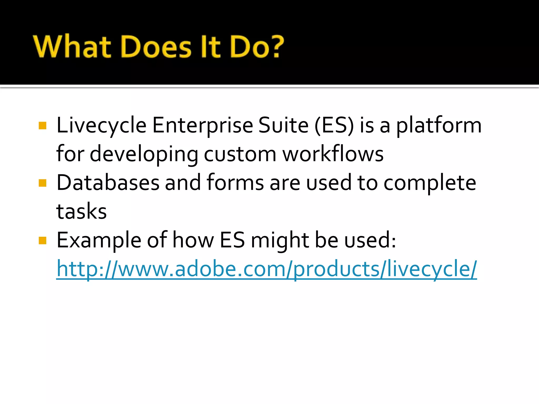 Adobe LiveCycle Designer - Getting Started | PPTX