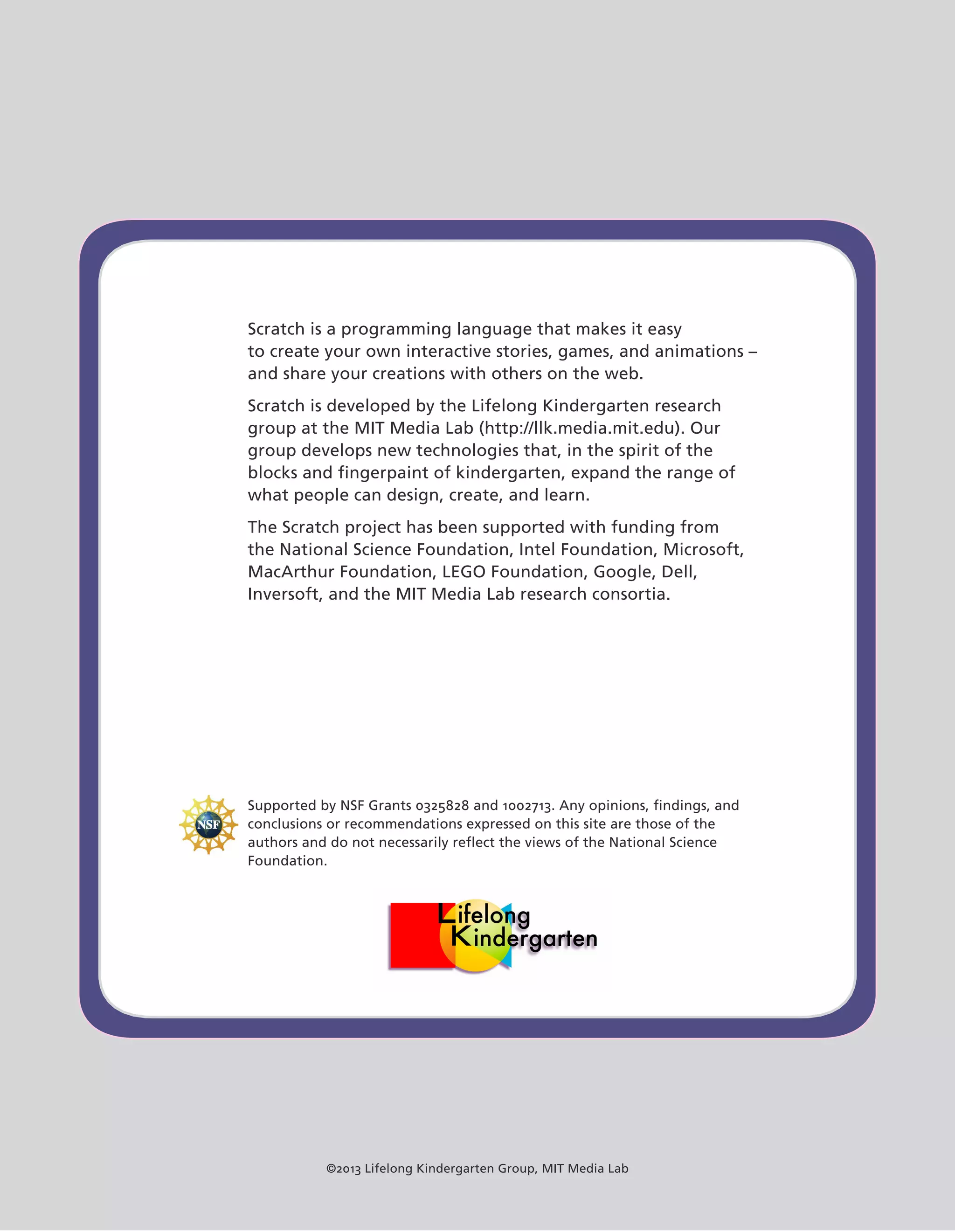 Getting started-guide-scratch2 | PDF