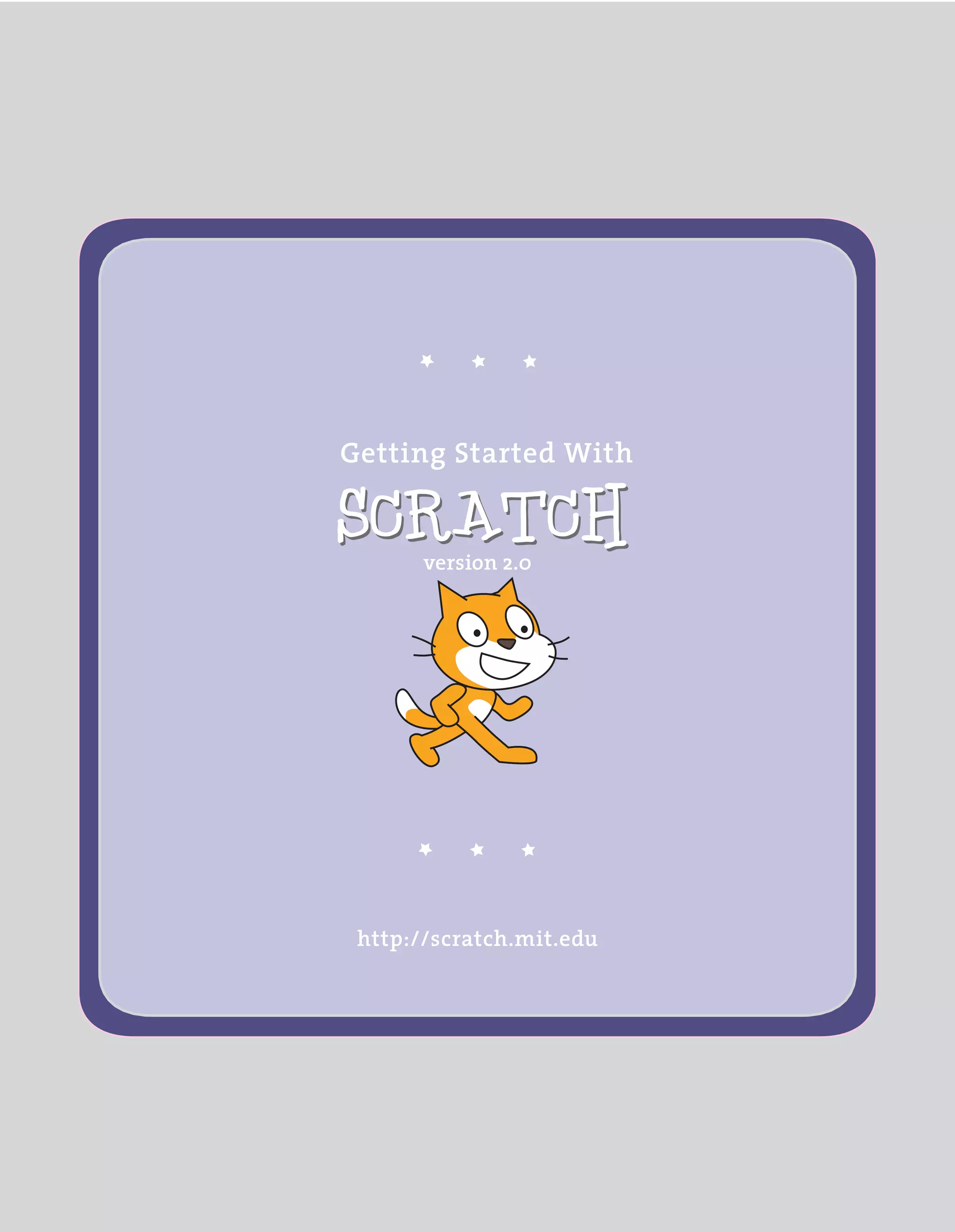 Getting started--Scratch Programming | PDF Getting started--Scratch Programming | PDF