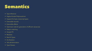 Getting Started with PureScript | PDF