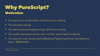Getting Started with PureScript | PDF
