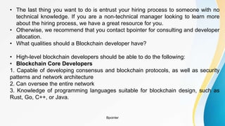 Getting Started with Blockchain Development: The Complete Guide | PPTX
