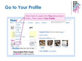 Getting Started with Flickr | PPT
