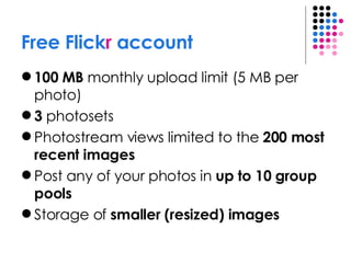 Getting Started with Flickr | PPT