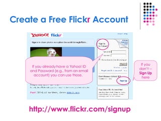 Getting Started with Flickr | PPT