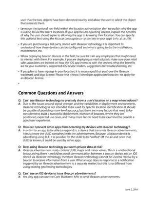 Getting started-with-i beacon | PDF