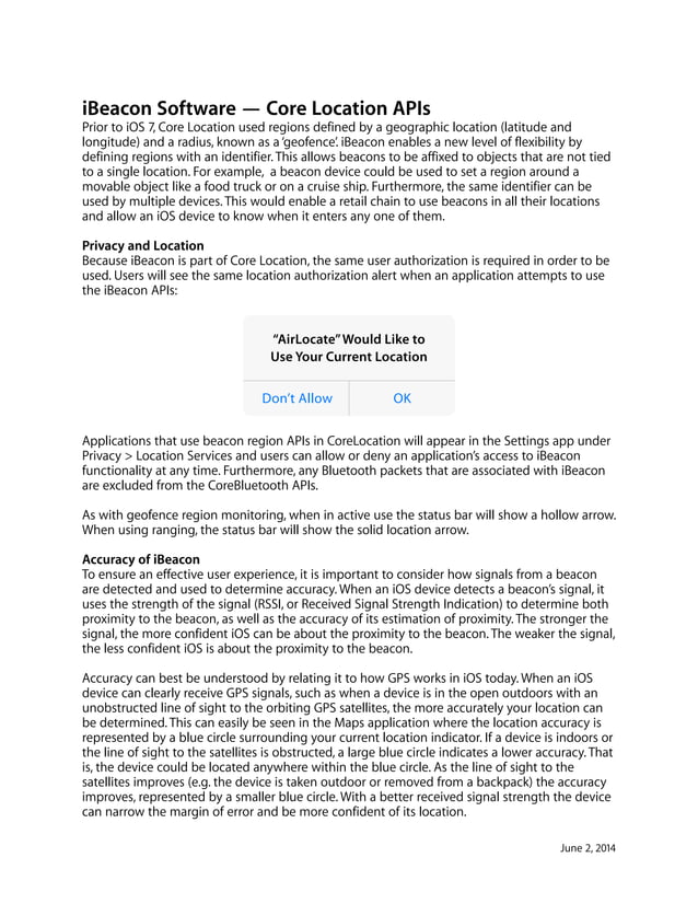 Getting started-with-i beacon | PDF