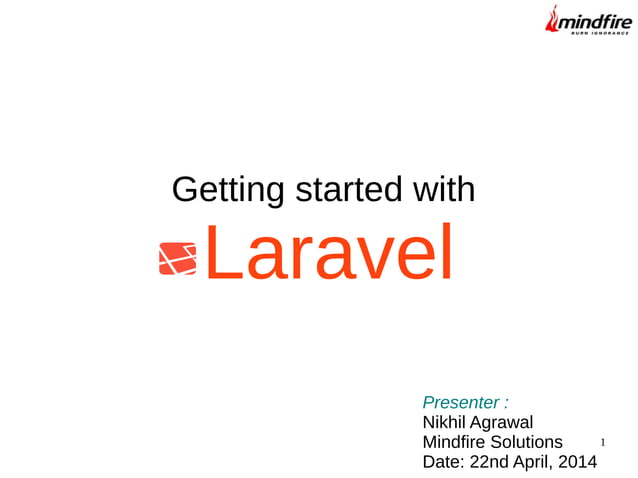 Getting started-with-laravel | PPT