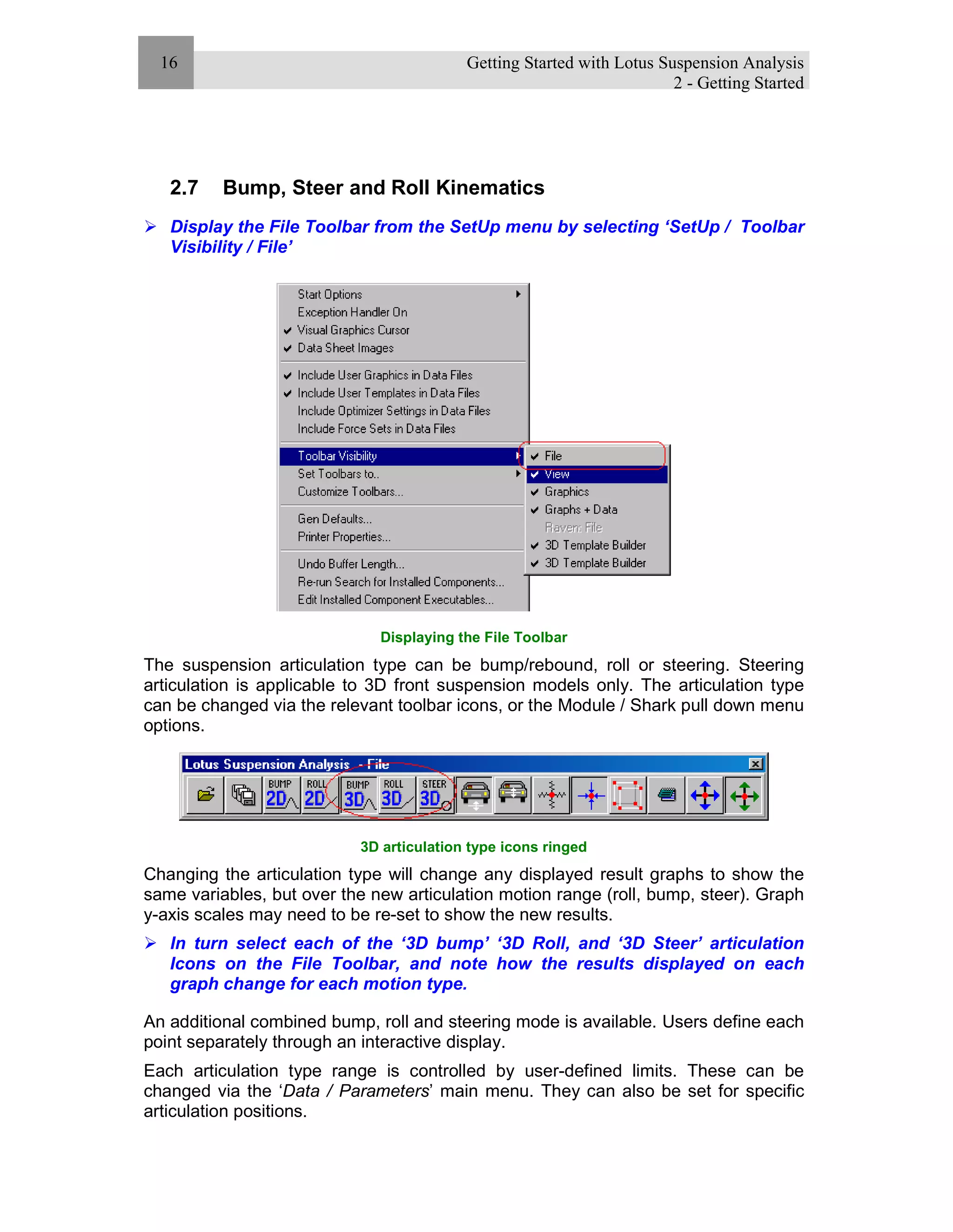 Getting Started With Lotus Suspension Analysis Pdf