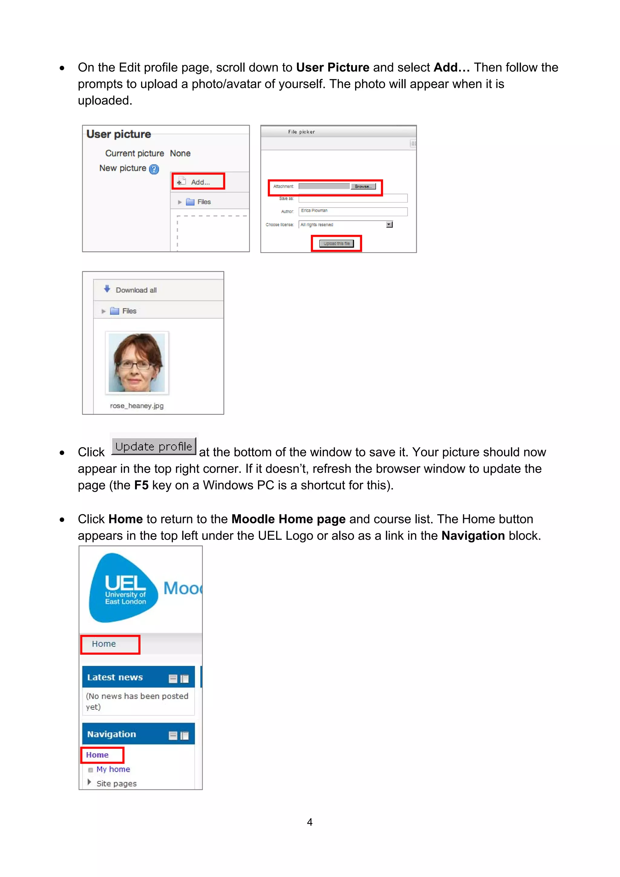 Getting started-with-moodle - students | PDF