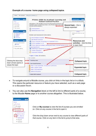 Getting started-with-moodle - students | PDF