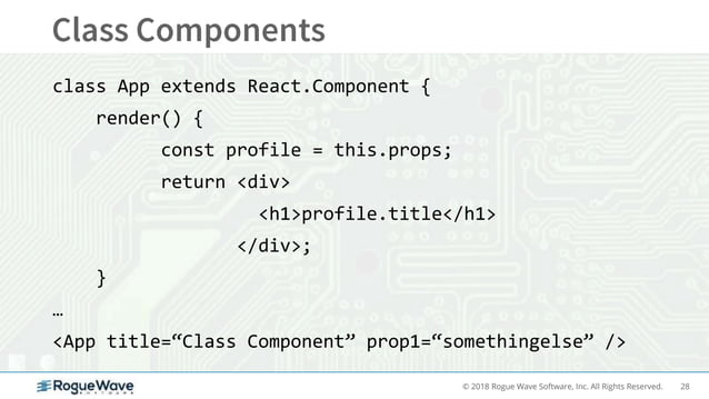 Intro to React | PPTX | Web Development | Internet