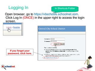 Getting Started With School Net | PPT