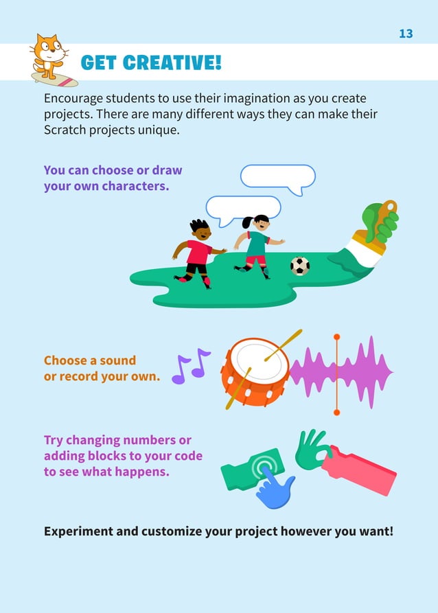 Getting-Started-With-Scratch-3.0 for kids programming | PDF