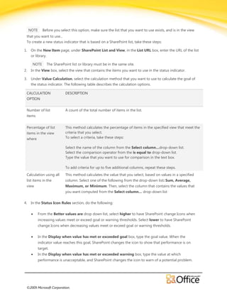 Getting Started with SharePoint Status Indicators - EPC Group | DOCX