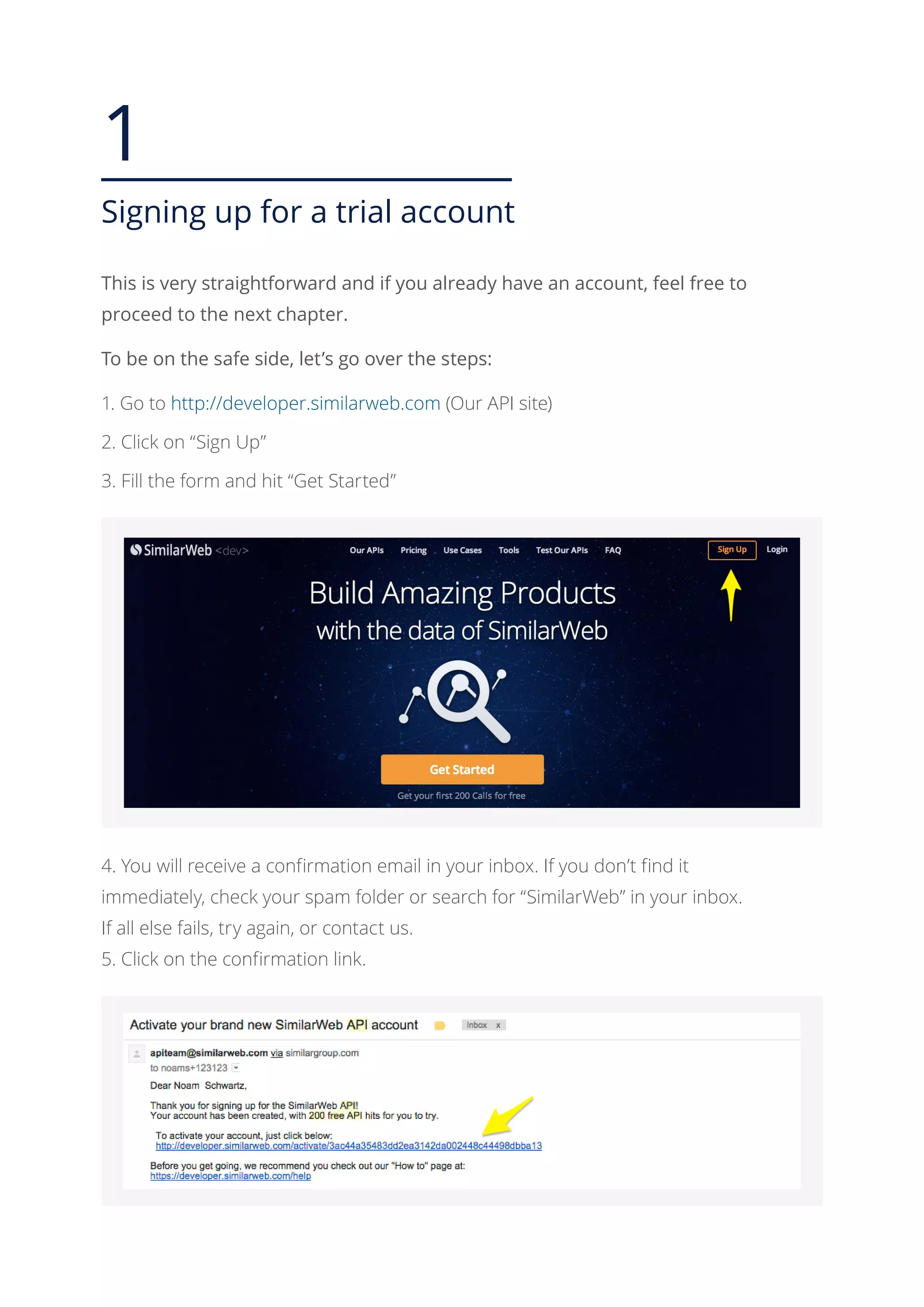 Getting started-with-similar web-api | PDF