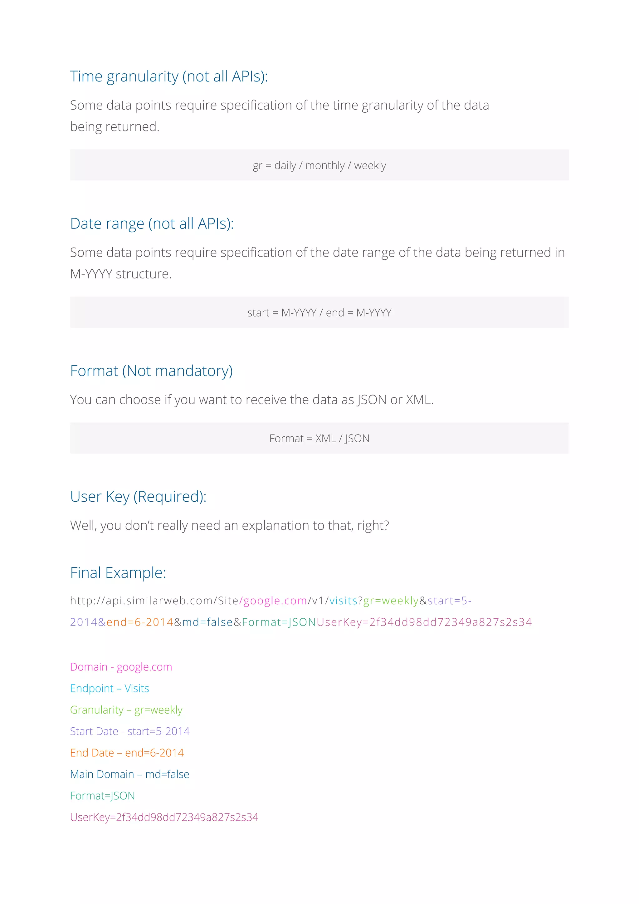 Getting started-with-similar web-api | PDF