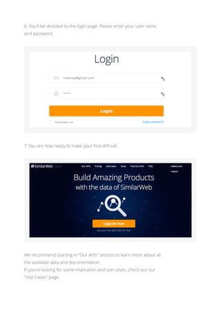 Getting started-with-similar web-api | PDF