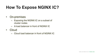 NGINX Kubernetes Ingress Controller: Getting Started – EMEA | PPTX