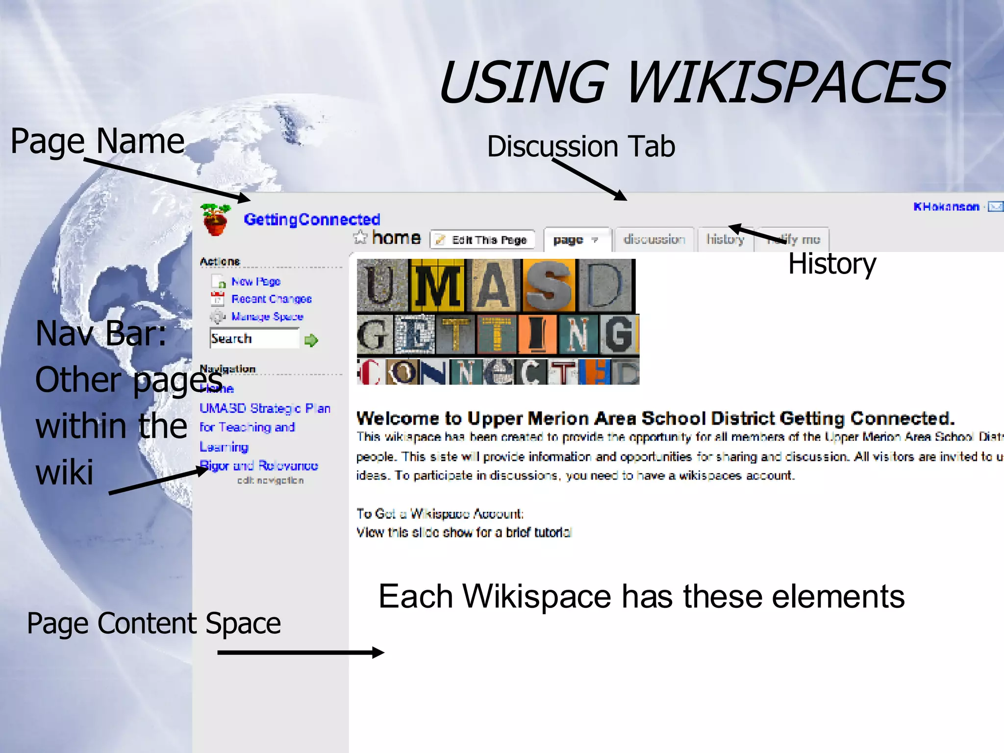 Getting Started With Wikispaces Ppt