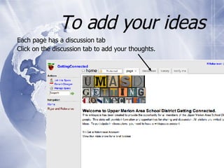 Getting Started With Wikispaces | PPT