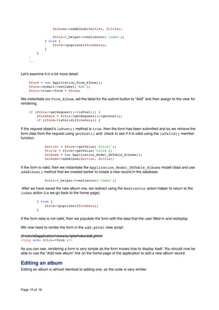 Getting started-with-zend-framework | PDF | Databases | Computer Software and Applications
