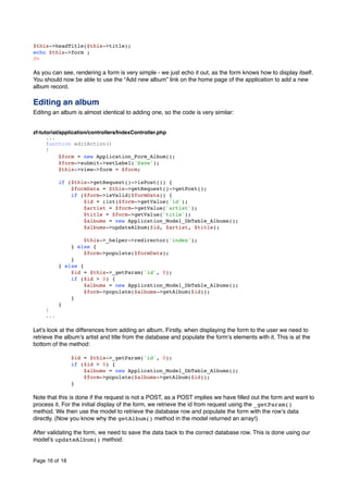 Getting started-with-zend-framework | PDF