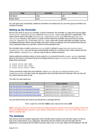 Getting started-with-zend-framework | PDF