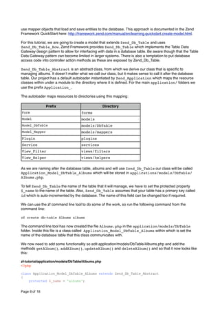 Getting started-with-zend-framework | PDF