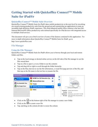 Getting Started | DOCX