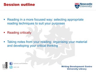 Getting the most from your reading | PPT