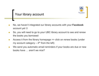 Getting to know YOUR Library | PPT