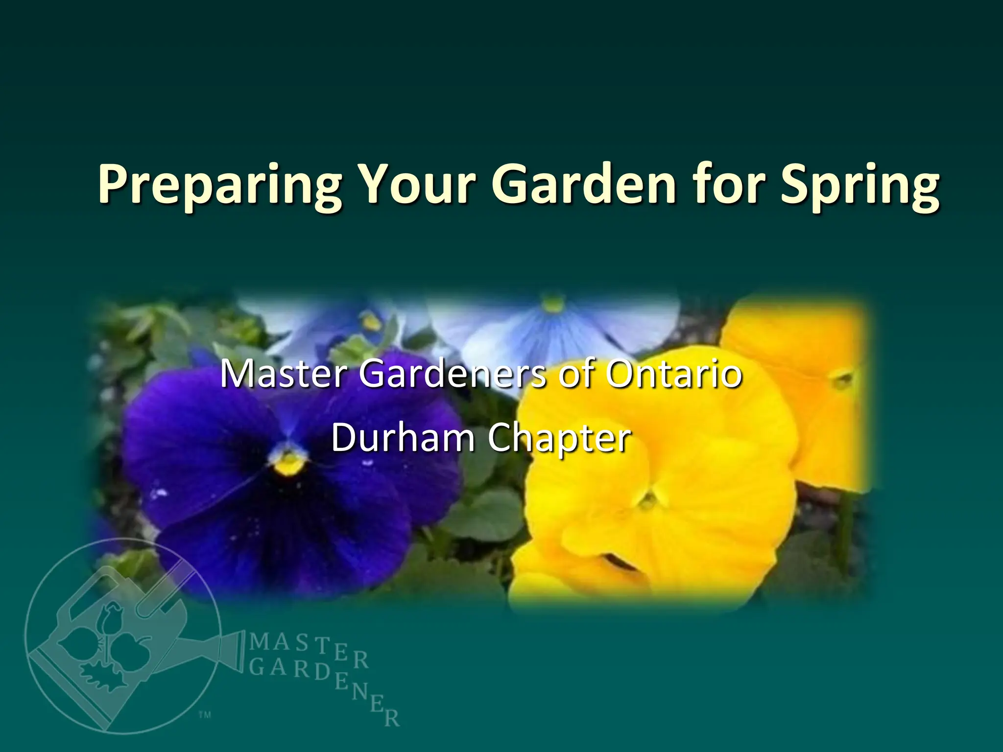 Getting Your Garden Ready for Spring with friends | PPT