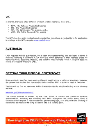 Getting your-pilots-license | PDF