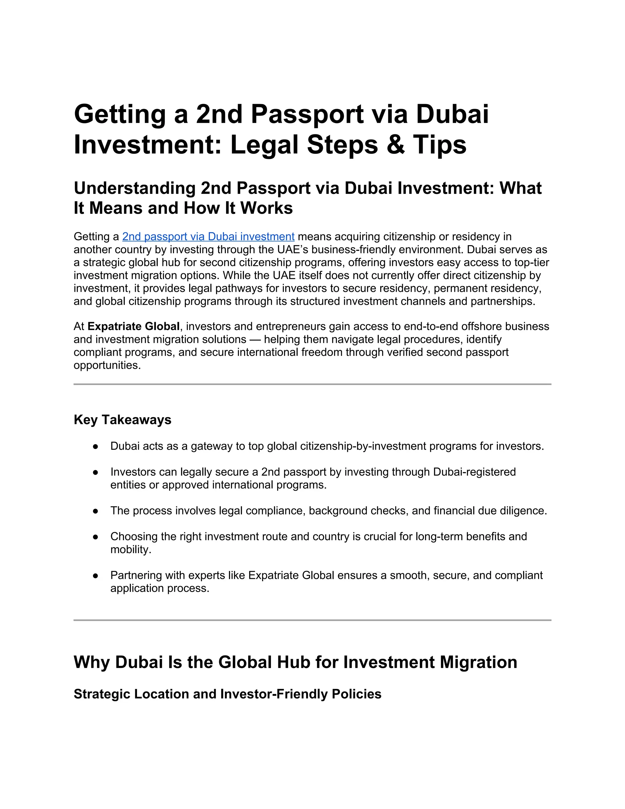 Getting a 2nd Passport via Dubai Investment_ Legal Steps & Tips.docx