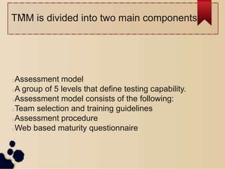 Getting acquainted with the test maturity model (copy) | PPTX
