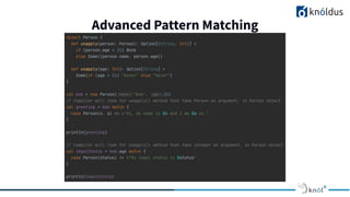 Getting advanced in scala | PPT