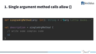 Getting advanced in scala | PPT