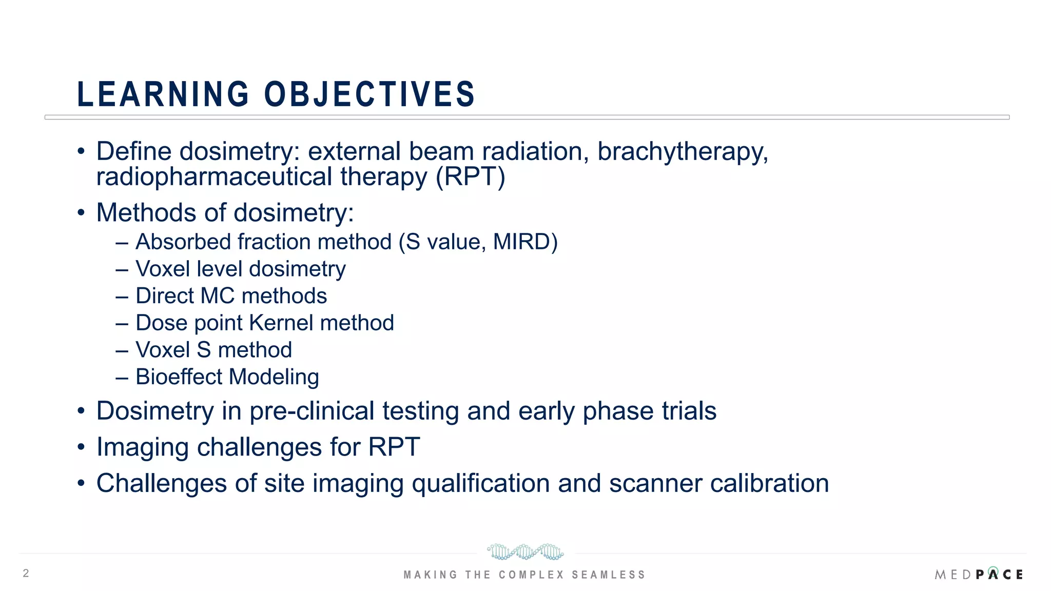 Getting Ahead of the Expanding Landscape: Radiopharmaceutical Dosimetry ...