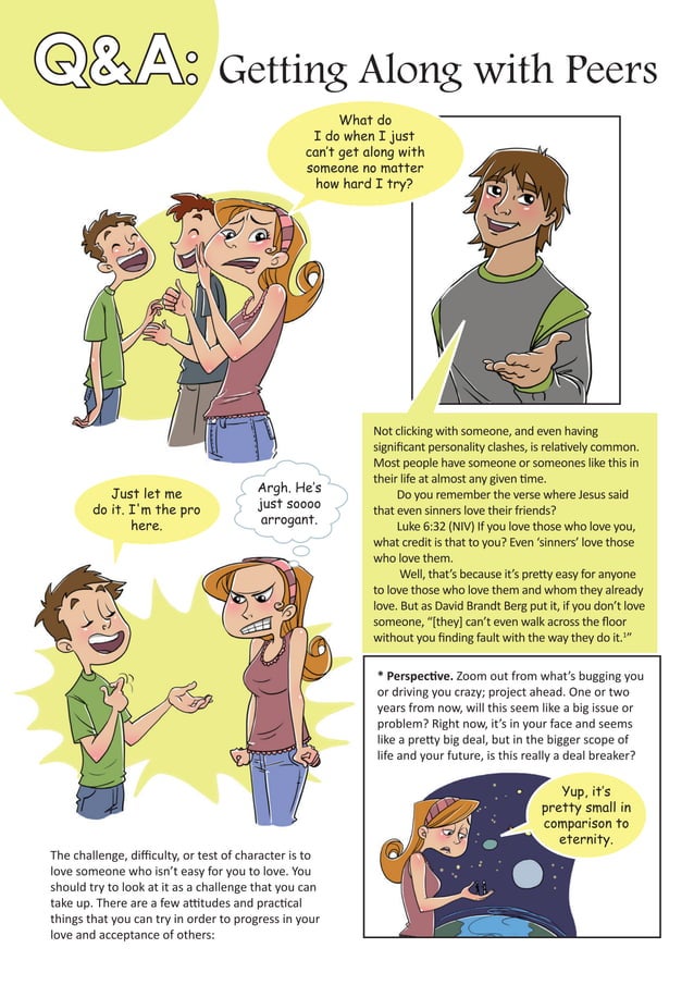 Getting Along with Peers | PDF