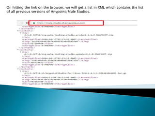 Getting anypoint studios all versions | PPT