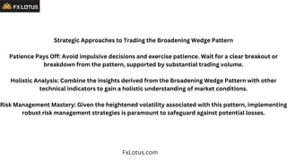 Mastering the Broadening Wedge Pattern: A Trader's Comprehensive Guide ...