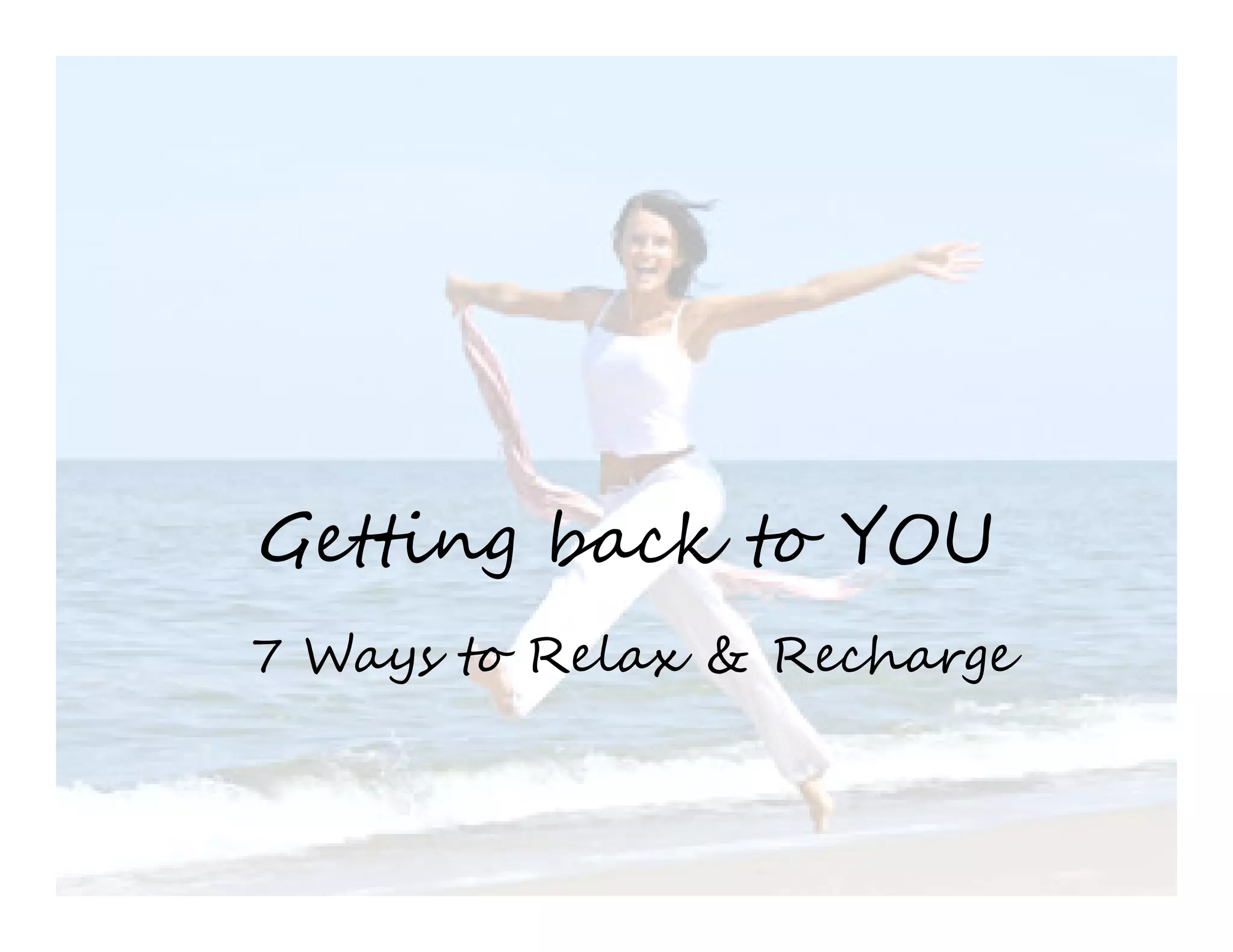 Getting back to you | PDF