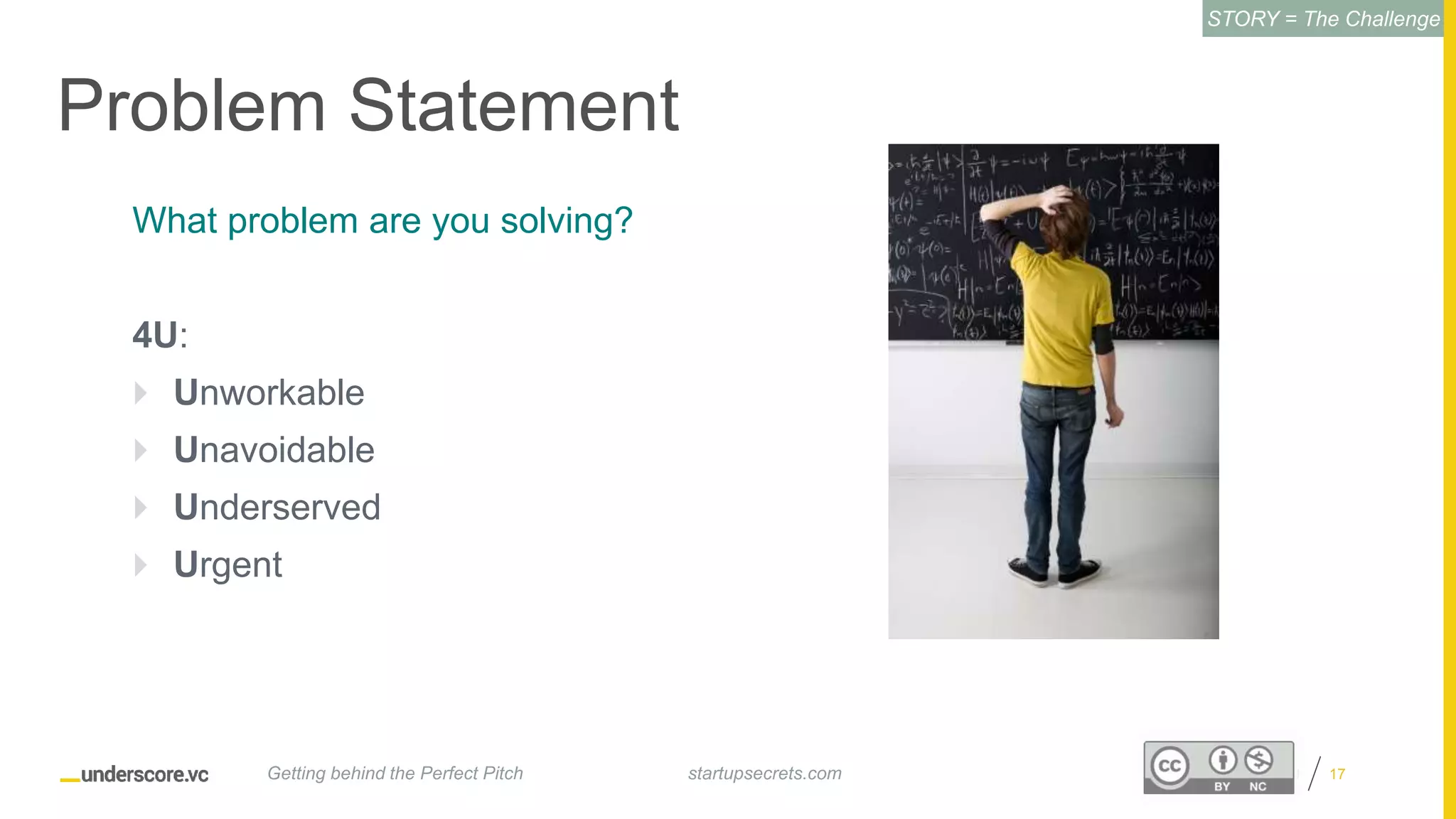 Getting Behind the Perfect Pitch - U First 2019 | PPT