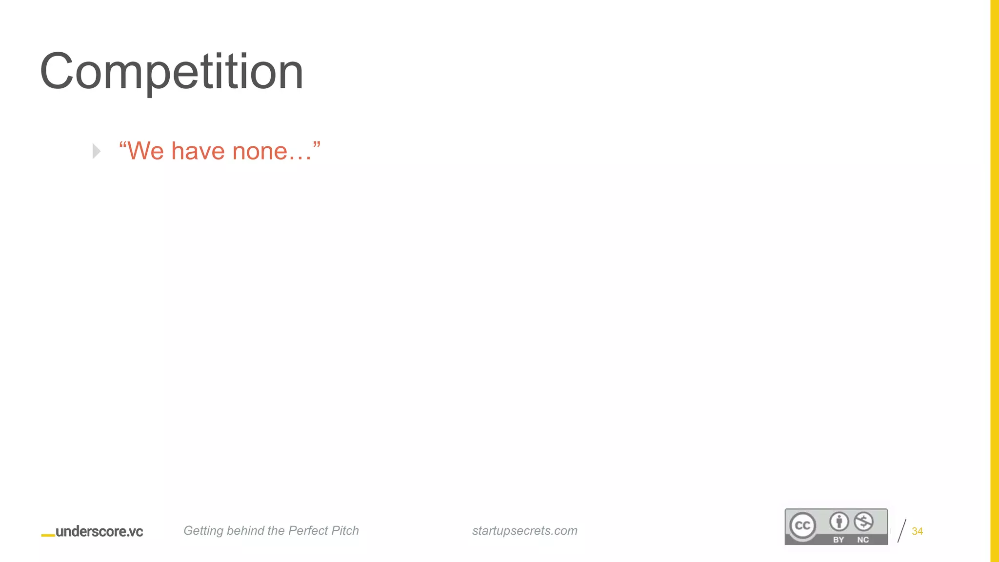 Getting Behind the Perfect Pitch - U First 2019 | PPT