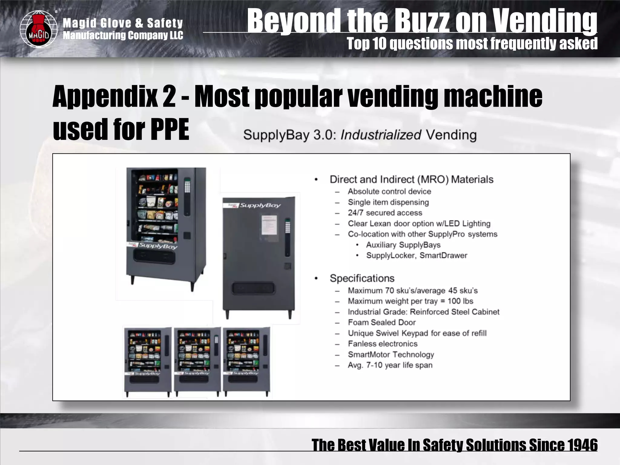 Getting Beyond the Buzz on PPE Vending | PDF