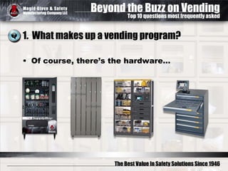 Getting Beyond the Buzz on PPE Vending | PDF