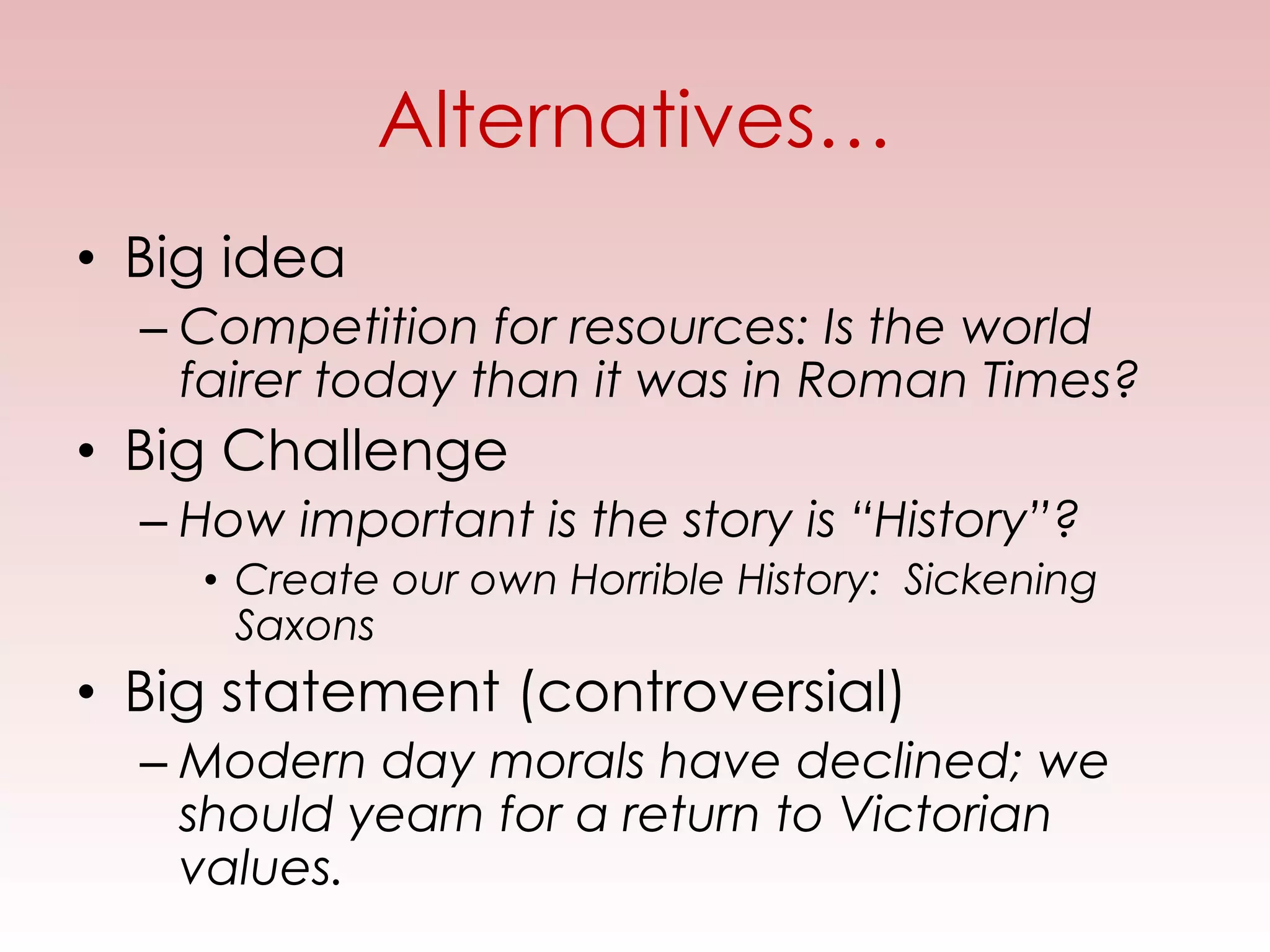 Getting children thinking big questions | PPTX | Education