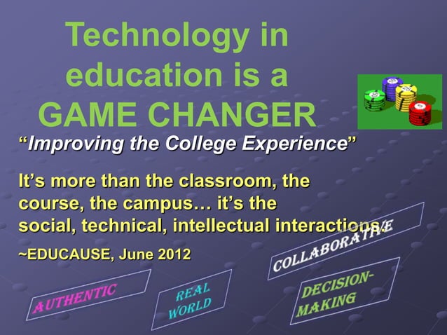 Getting Connected - Ideas for Educators | PPT